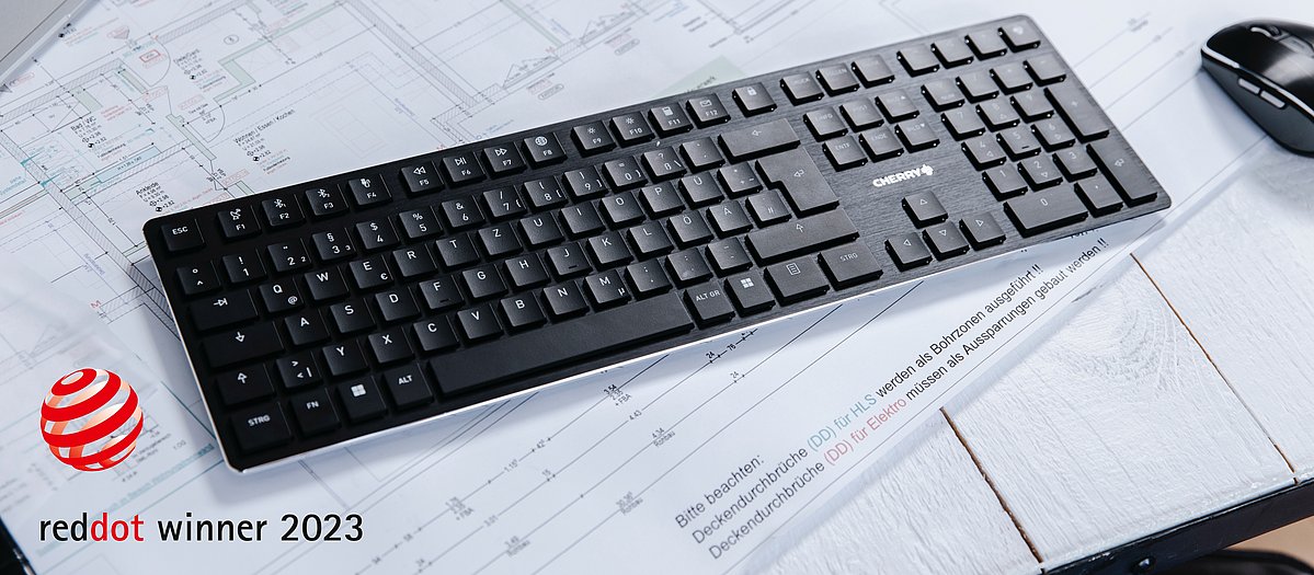 CHERRY KW X ULP | Flache mechanische High-End Tastatur - Cherry