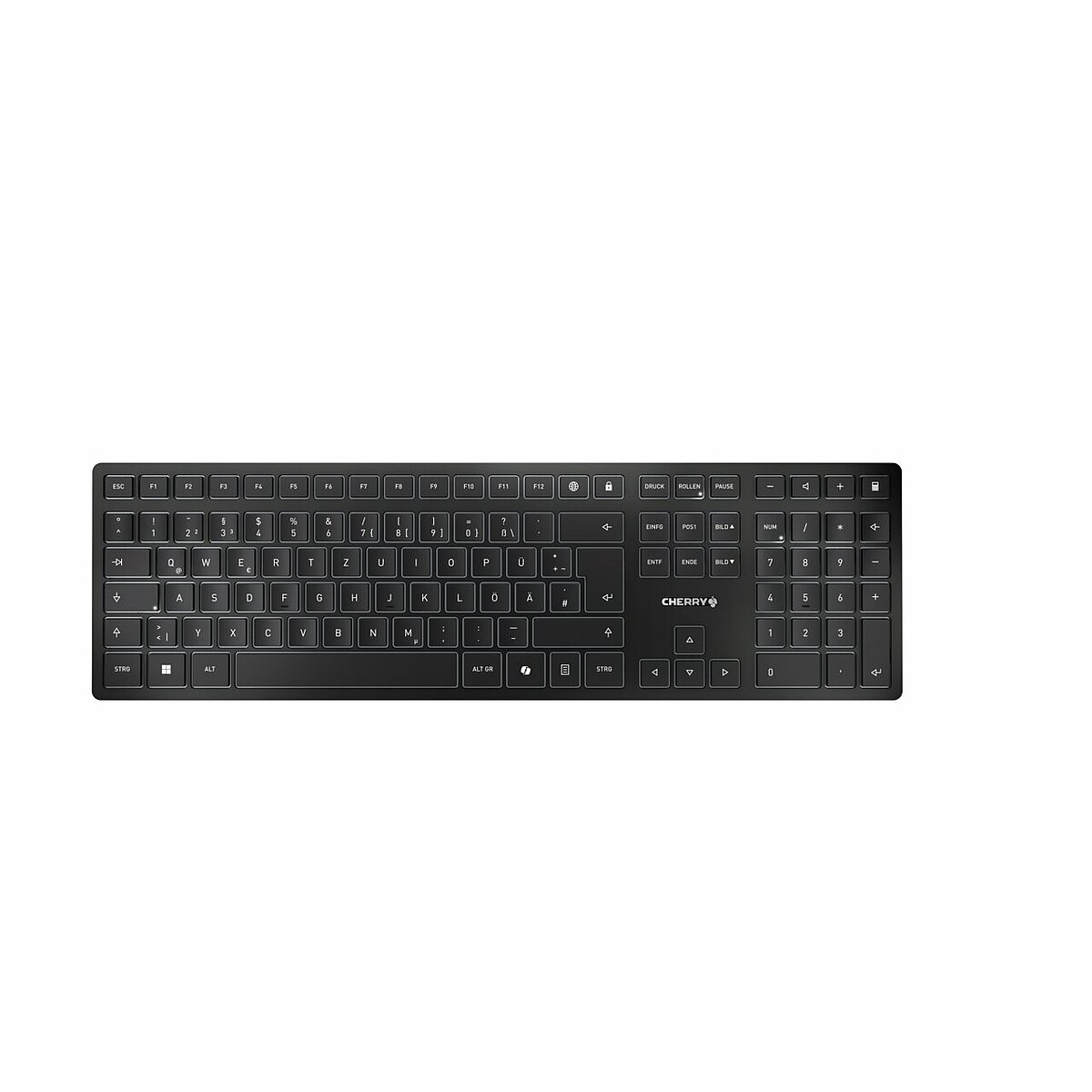 CHERRY KW 9100 SLIM | Rechargeable design keyboard - Cherry