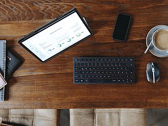 CHERRY KW 9200 MINI | Wireless mini keyboard - Cherry