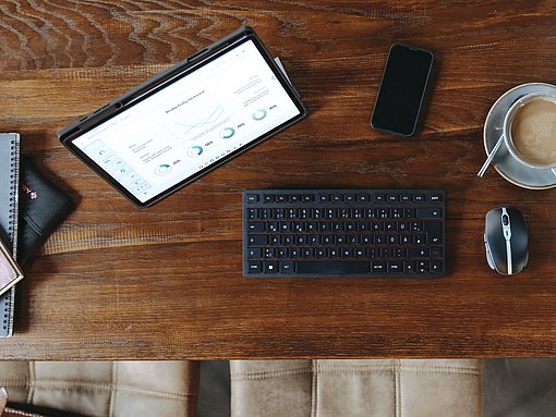 CHERRY KW 9200 MINI | Wireless mini keyboard - Cherry