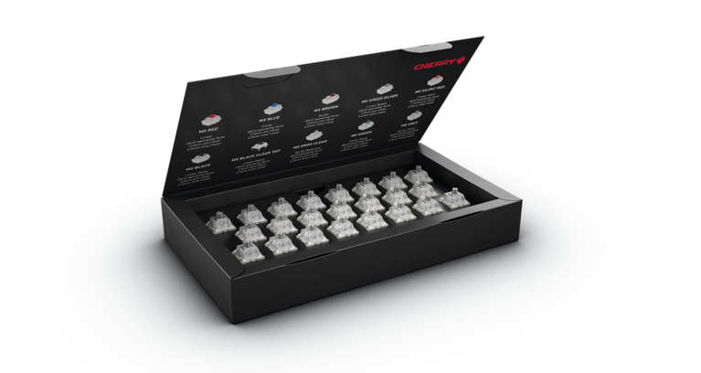 CHERRY MX RGB SPEED SILVER SWITCH KIT | 23 switches - Cherry