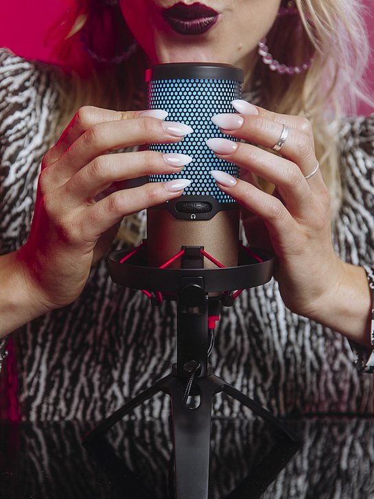 CHERRY UM 9.0 PRO RGB | Illuminated gaming microphone - Cherry