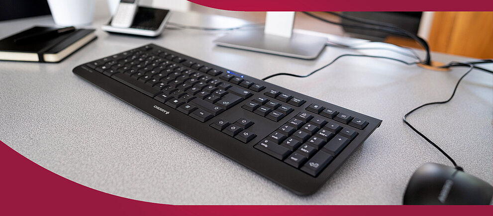 CHERRY KC 1000 | Flat cable keyboard - Cherry