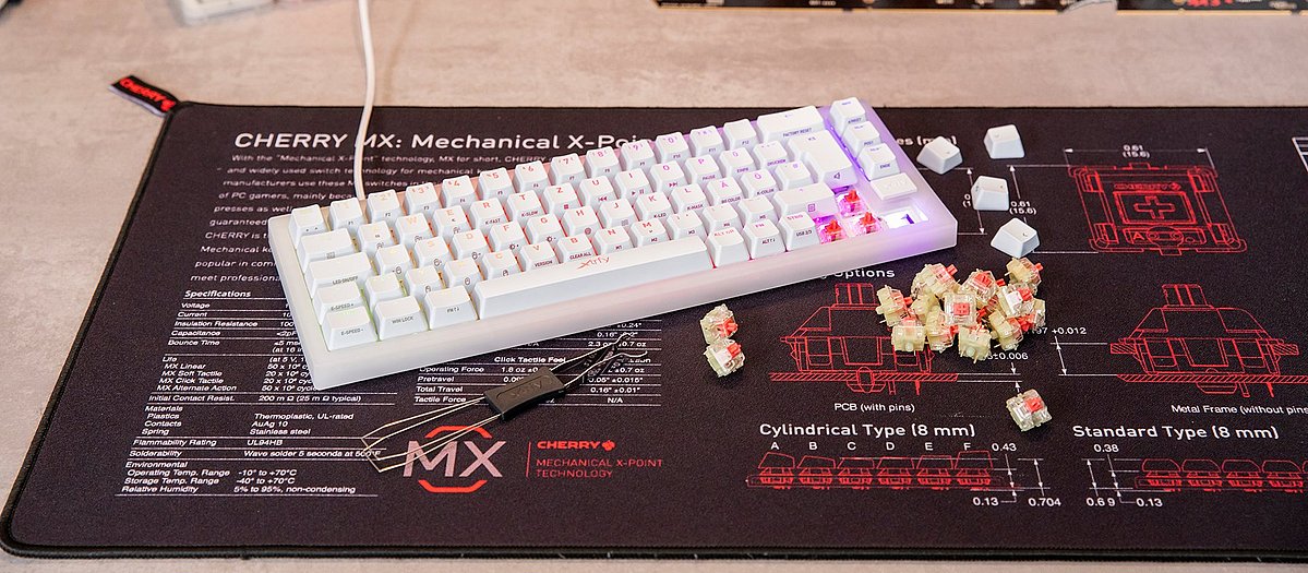 CHERRY MX SILENT RED | Smooth and silent - Cherry