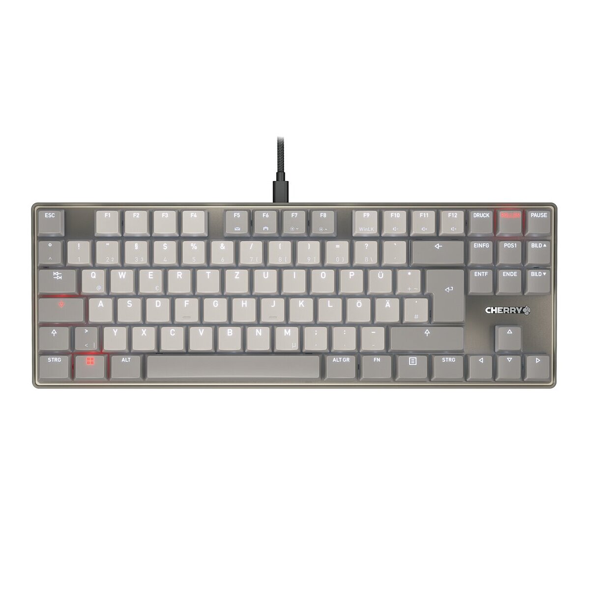 CHERRY KC 500 MX LP TKL | Compact low-profile keyboard - Cherry
