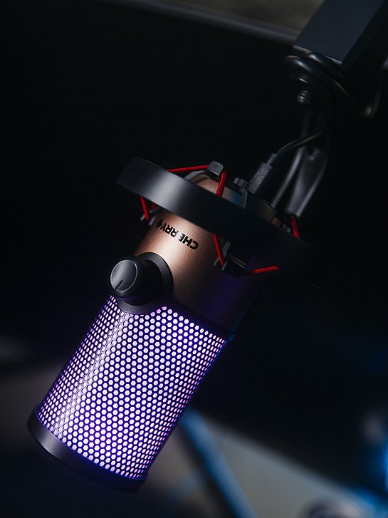 CHERRY UM 9.0 PRO RGB | Illuminated gaming microphone - Cherry