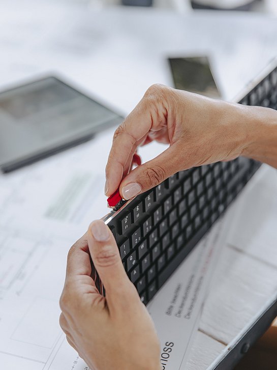 CHERRY KW X ULP | Low-profile high-end mechanical keyboard - Cherry