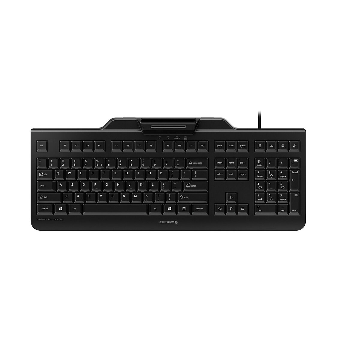 CHERRY KC 1000 SC TAA | TAA Compliant Security Keyboard - Cherry