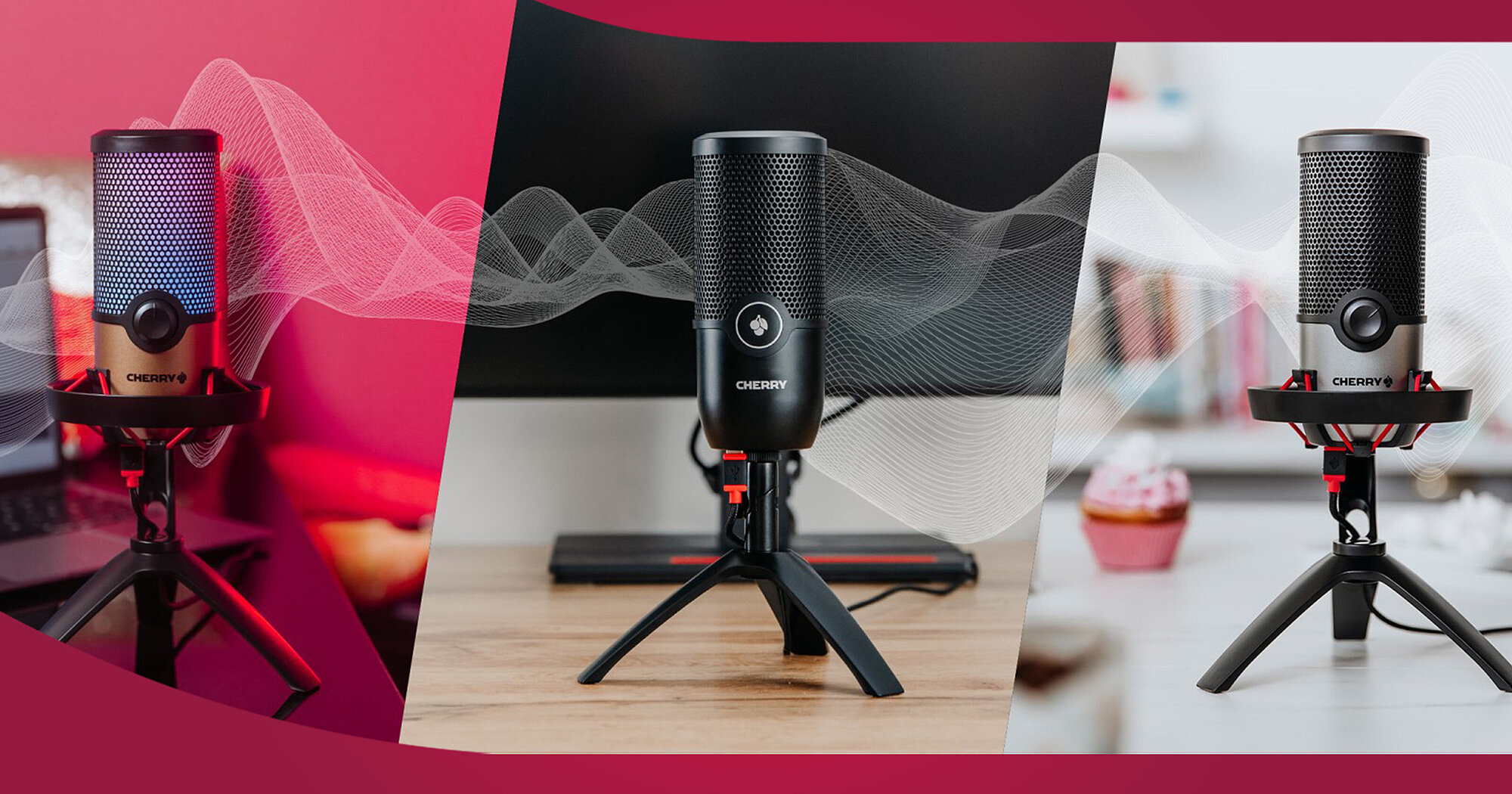 CHERRY UM MICROPHONE SERIES | USB Microphones - Cherry