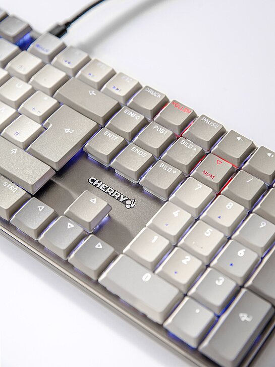 CHERRY KC 500 MX LP TKL | Compact low-profile keyboard - Cherry
