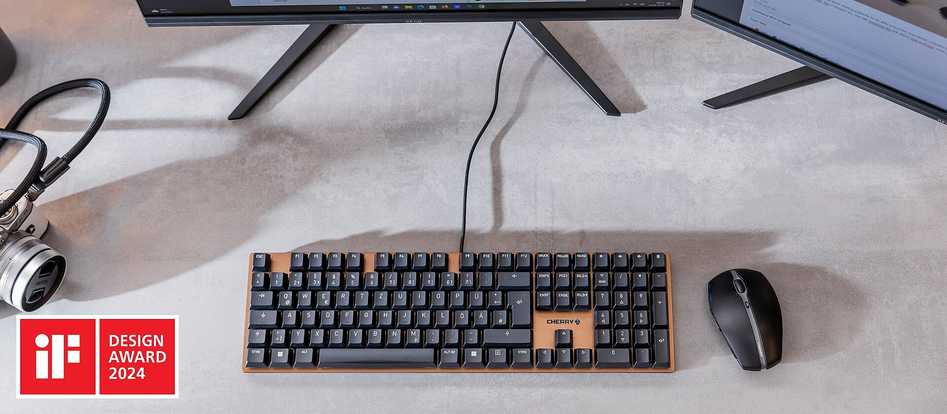 CHERRY KC 200 MX | Wired mechanical office keyboard - Cherry