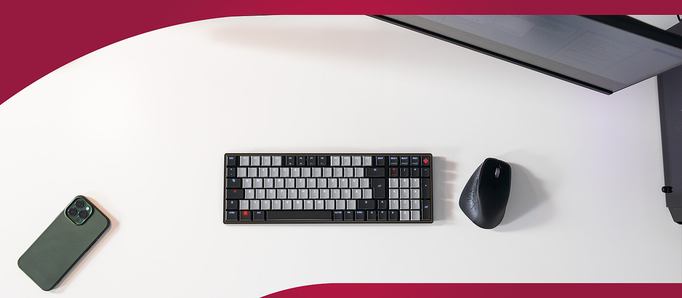 CHERRY KW 550 MX LP | Wireless, mechanical keyboard - Cherry