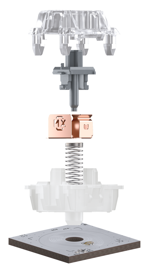 CHERRY MX MULITIPOINT SILVER | Fast and inductive - Cherry