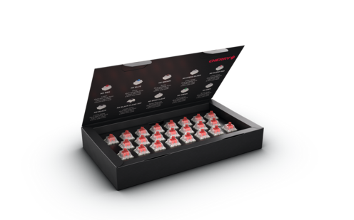CHERRY MX RGB RED SWITCH KIT | Box with 23 switches - Cherry
