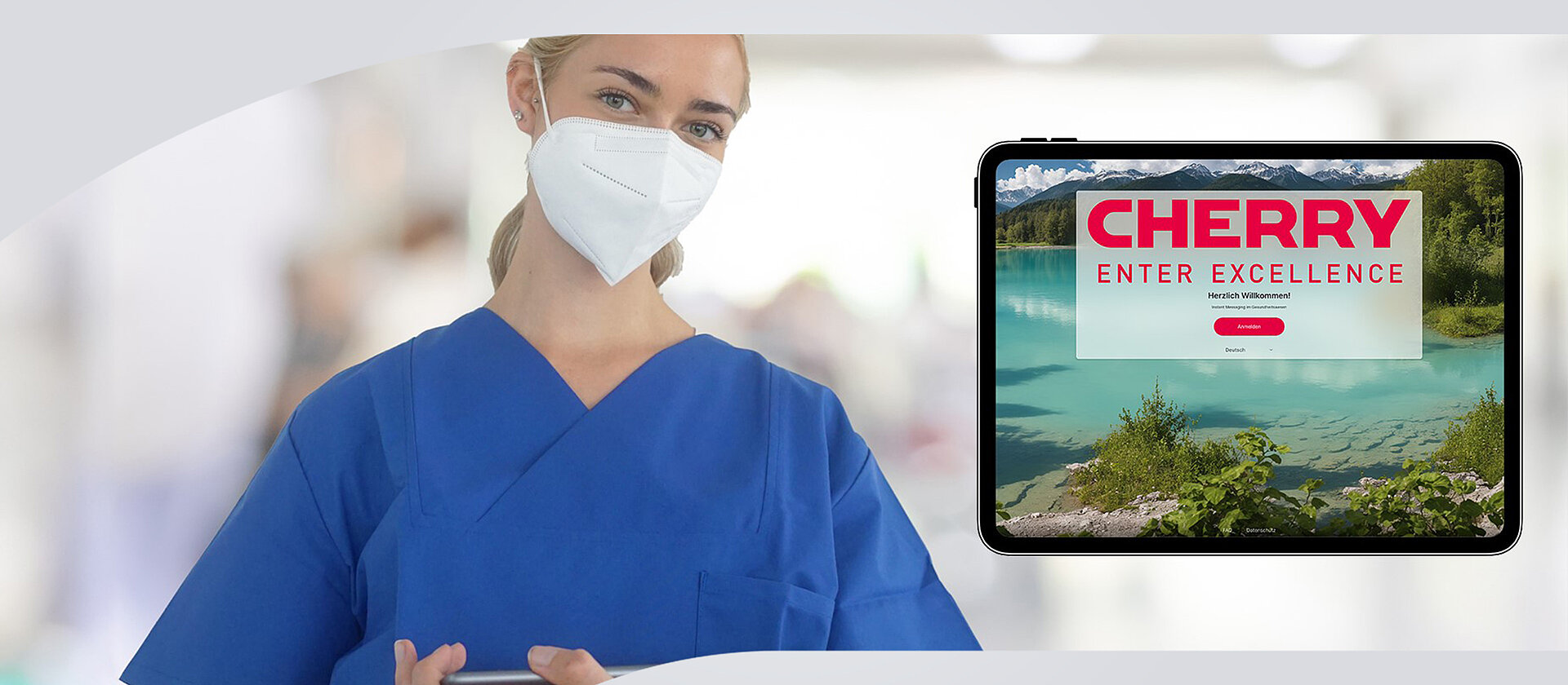 CHERRY TI-M | TI- Messenger - Cherry