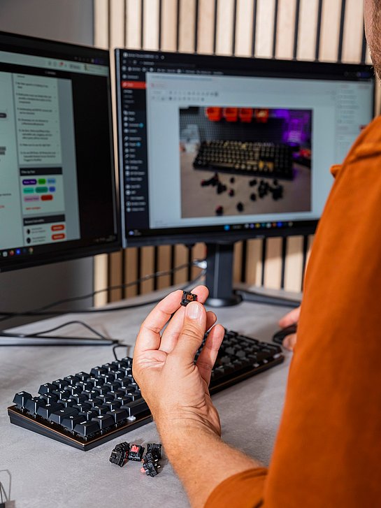 CHERRY KC 200 MX | Wired mechanical office keyboard - Cherry