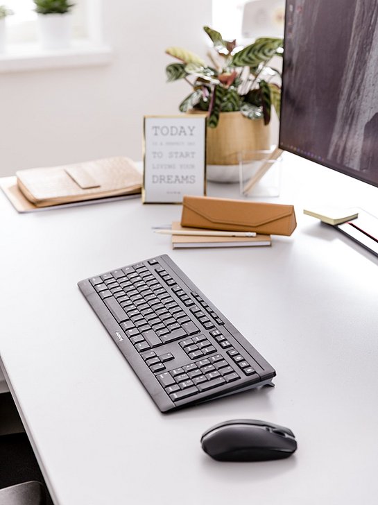 CHERRY STREAM DESKTOP | Wireless mouse & keyboard set with silent click ...