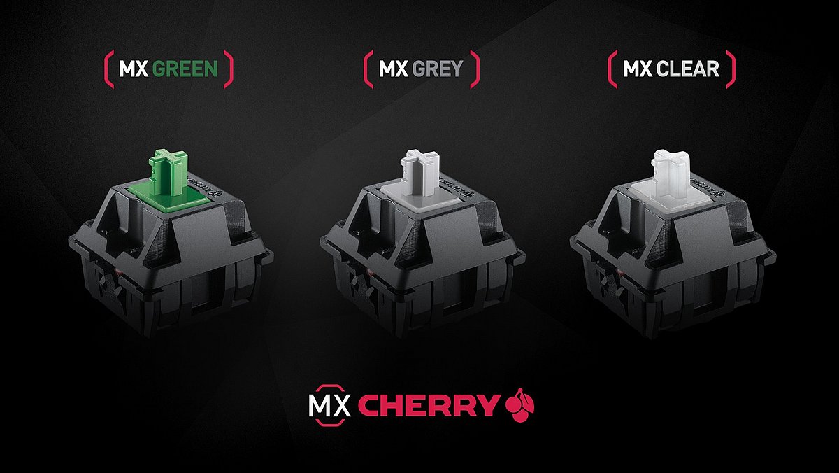 CHERRY MX GREEN, GREY UND CLEAR: SPECIAL-SWITCHES IM ÜBERBLICK - Cherry