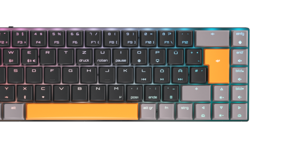 CHERRY MX-LP 2.1 Compact Wireless | 65-percent gaming keyboard - Cherry