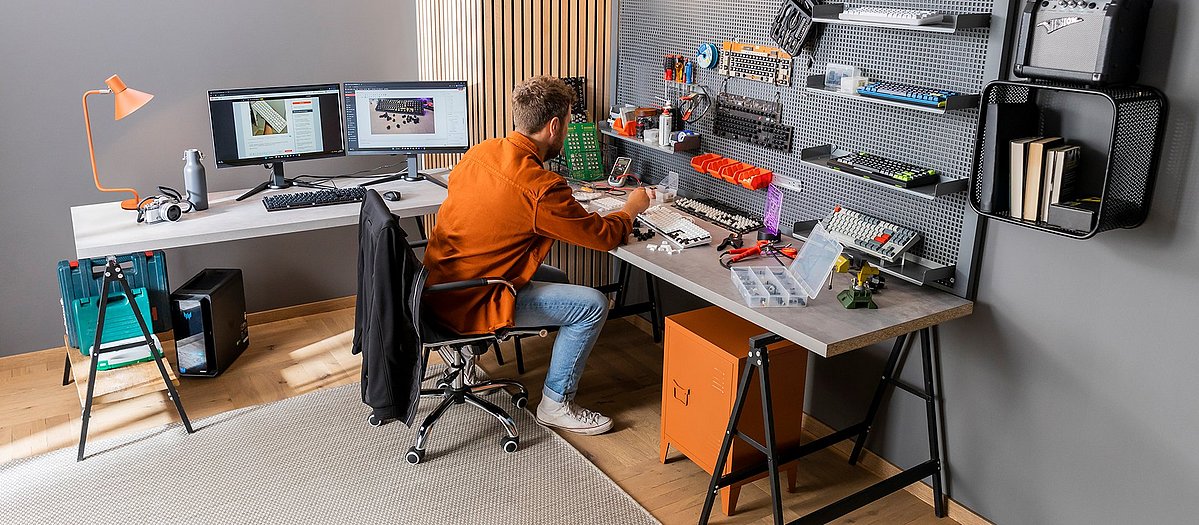 CHERRY KC 200 MX | Wired mechanical office keyboard - Cherry