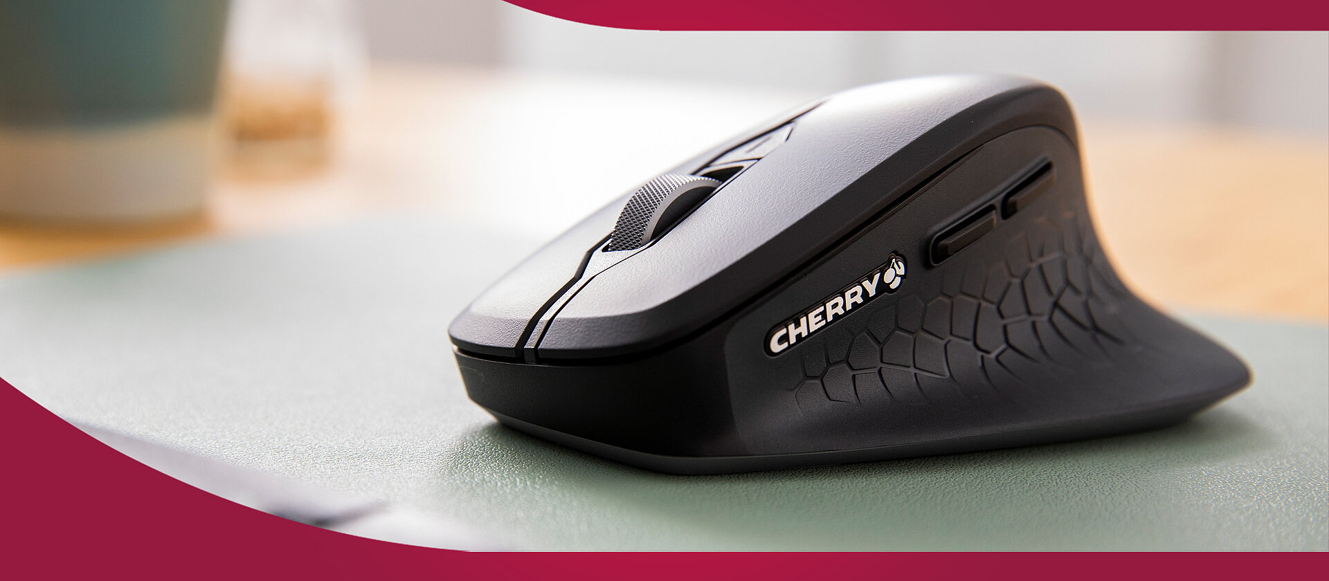 CHERRY STREAM MOUSE COMFORT | Ergonomic Mouse - Cherry
