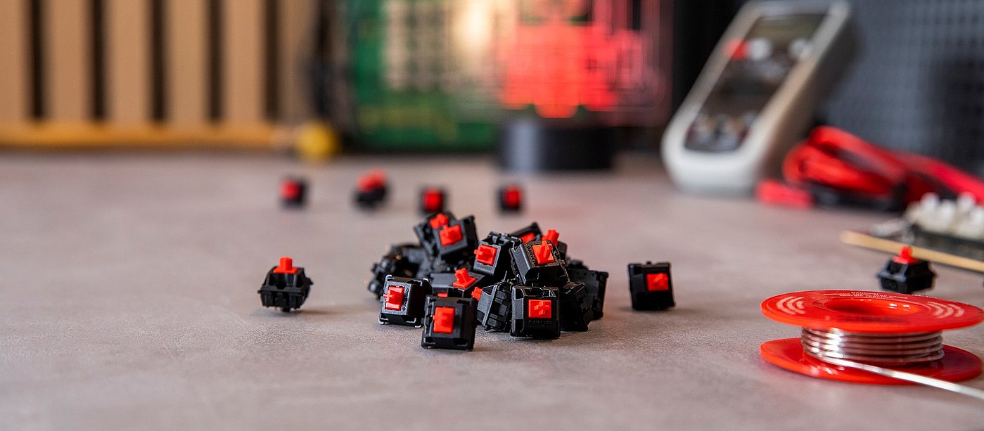 CHERRY MX RED | Smooth and direct - Cherry