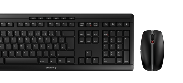 CHERRY STREAM DESKTOP | Wireless mouse & keyboard set with silent click ...