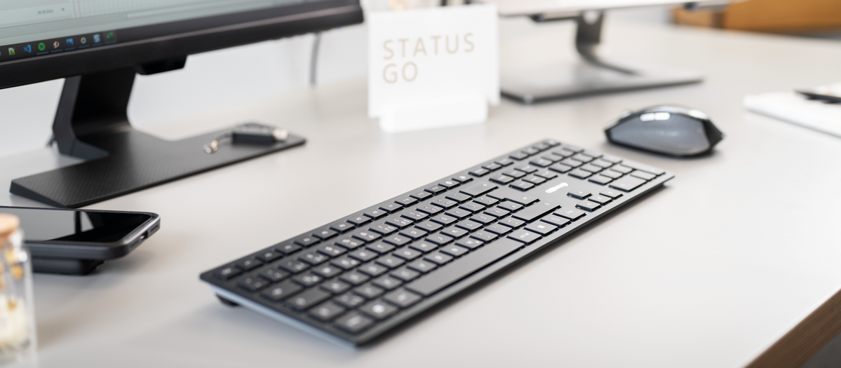 CHERRY DW 9500 SLIM | Wiederaufladbares Design-Desktop - Cherry