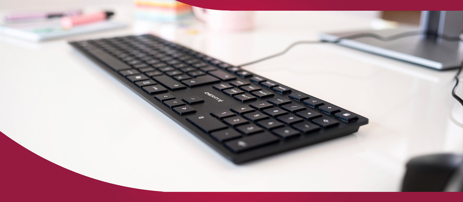 CHERRY KC 6000 SLIM | Ultra flaches Design-Keyboard - Cherry