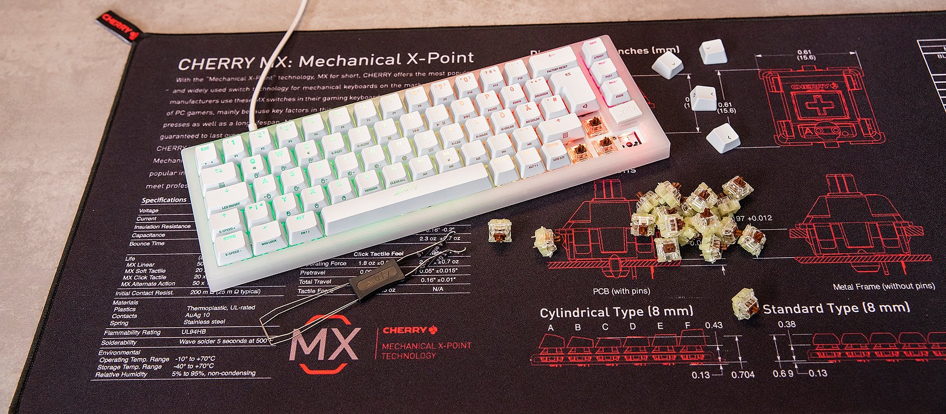 CHERRY MX BROWN | Focused and noticeable - Cherry