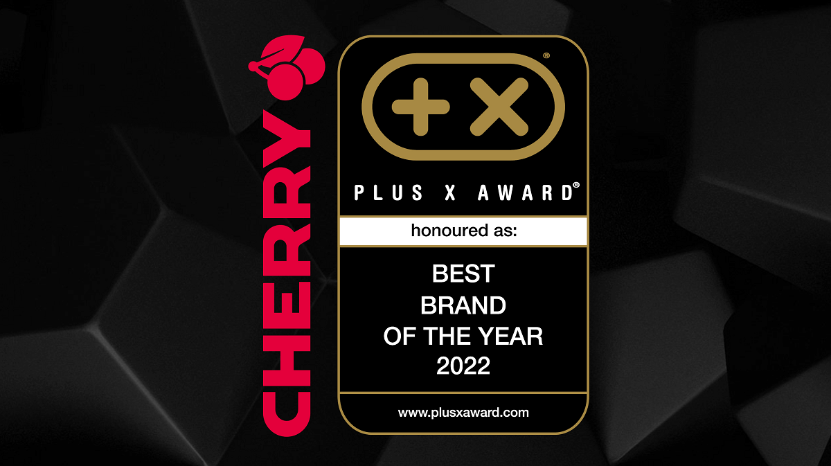 CHERRY RECEIVES PLUS X’S PRESTIGIOUS “BEST BRAND OF THE YEAR 2022” AWARD - Cherry