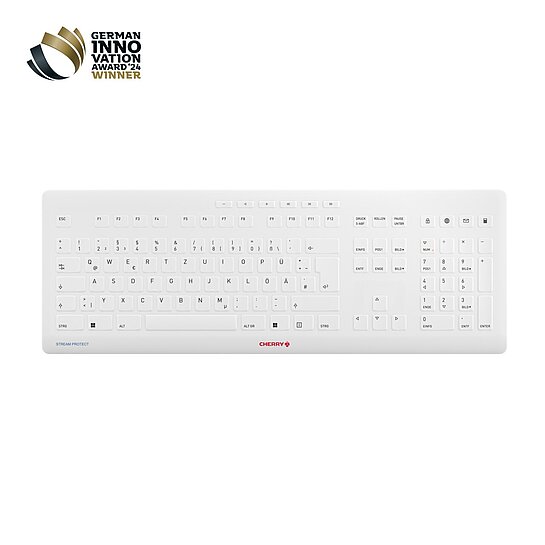 CHERRY STREAM PROTECT KEYBOARD WIRELESS | With high-quality protective ...