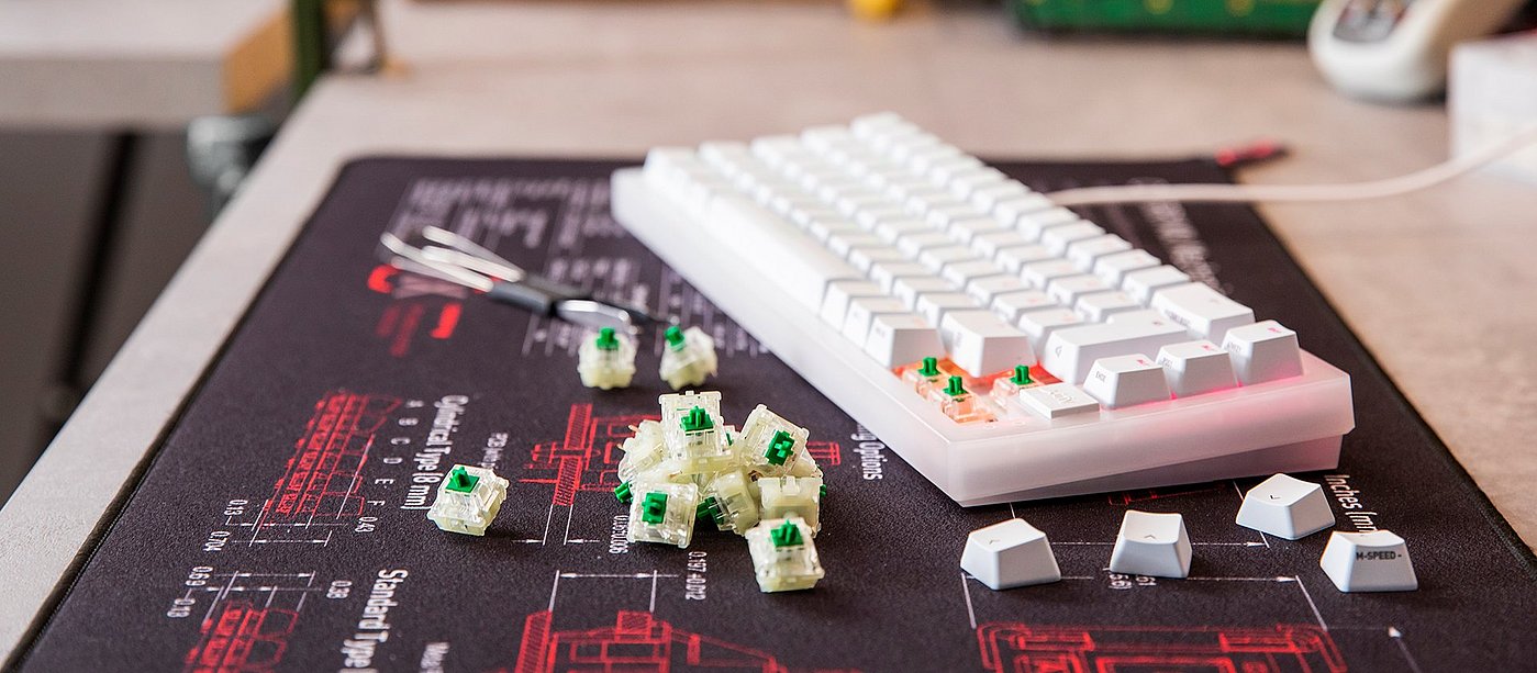 CHERRY MX GREEN | Clicky, robust and noticeable - Cherry