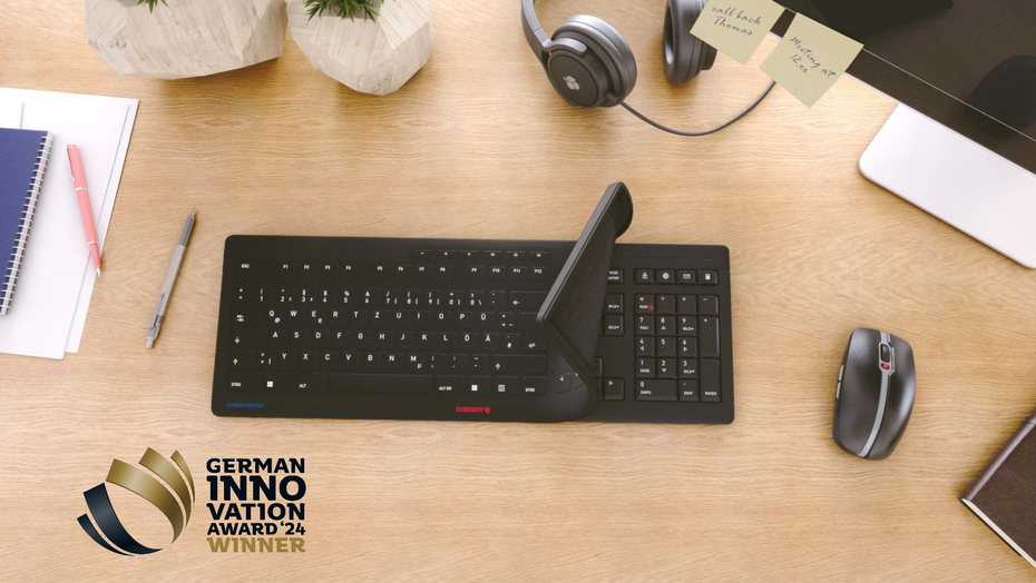 CHERRY STREAM PROTECT KEYBOARD WIRELESS | With high-quality protective ...