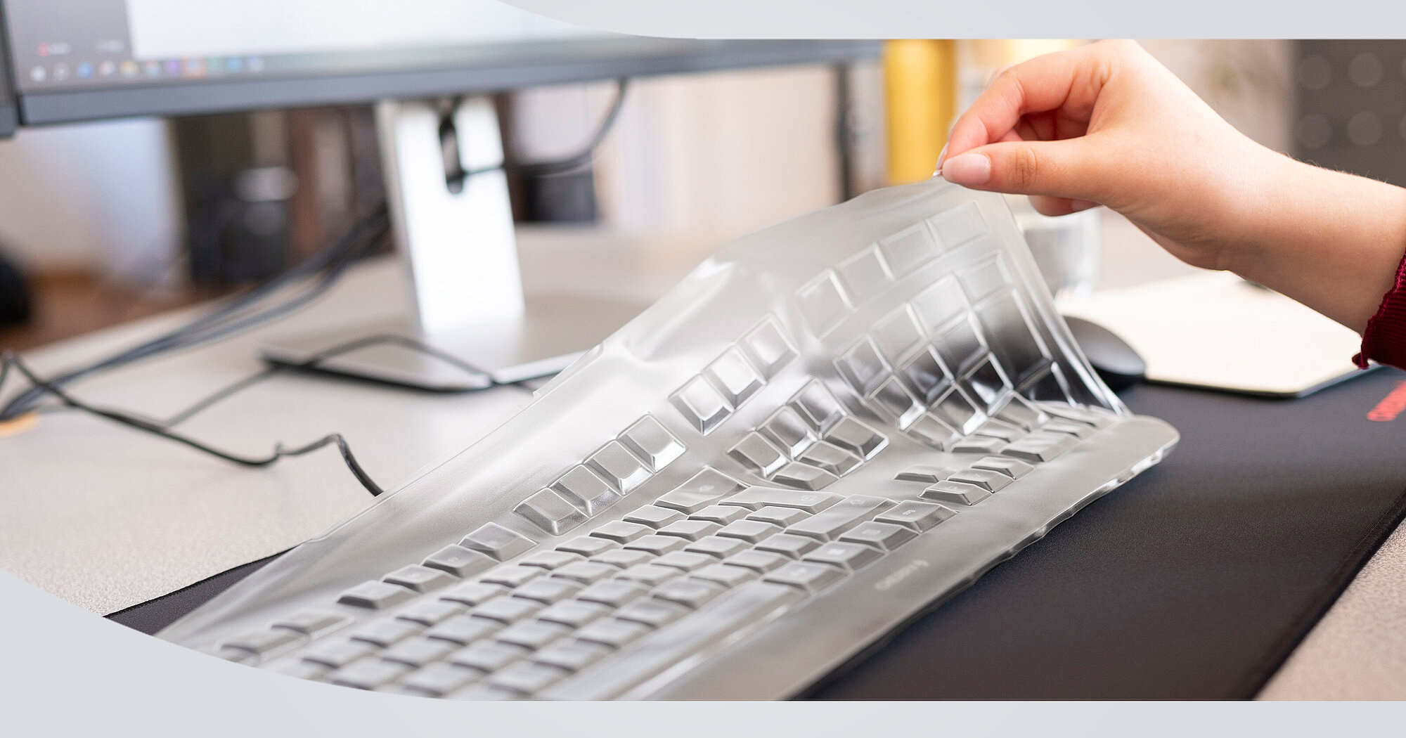 CHERRY Cover | Hygienic foils for keyboards - Cherry