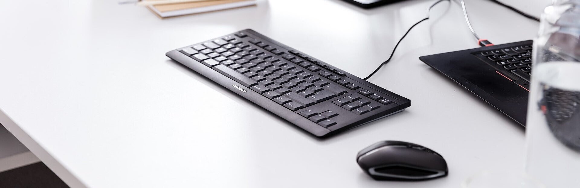 CHERRY STREAM KEYBOARD TKL | Corded compact keyboard - Cherry