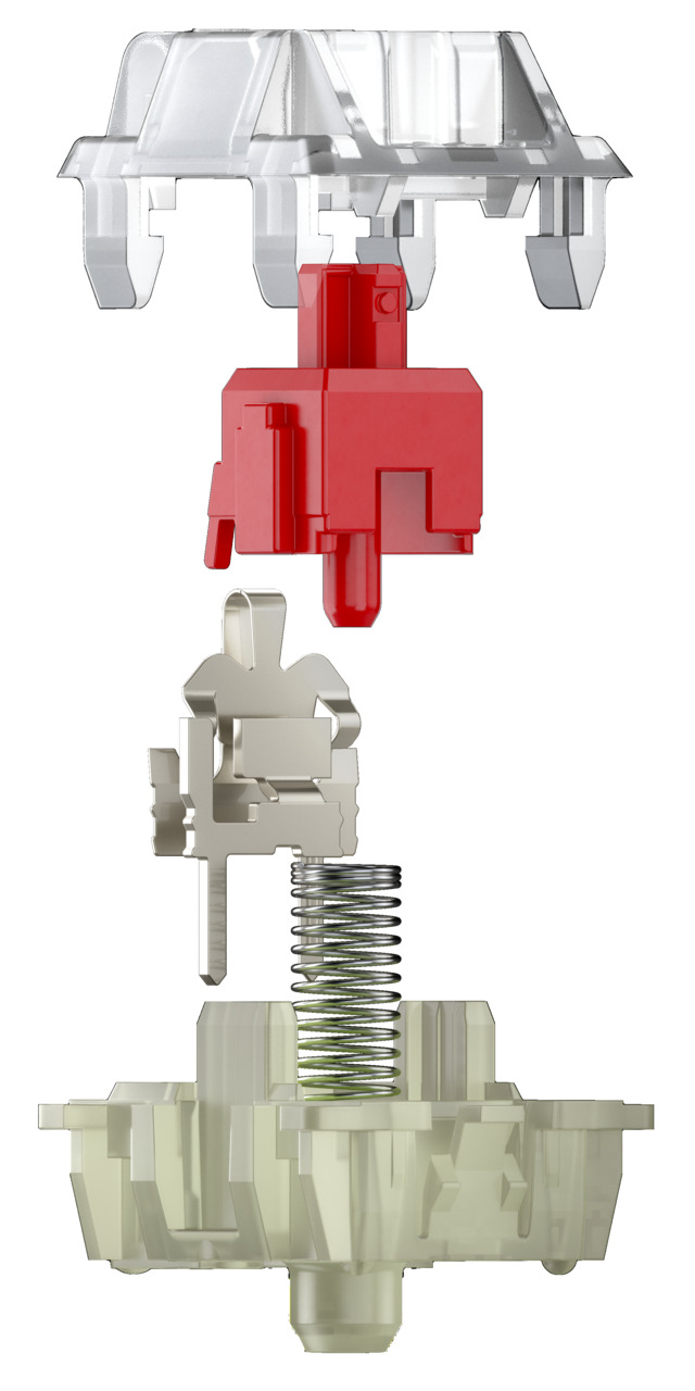 CHERRY MX RGB RED SWITCH KIT | Box with 23 switches - Cherry