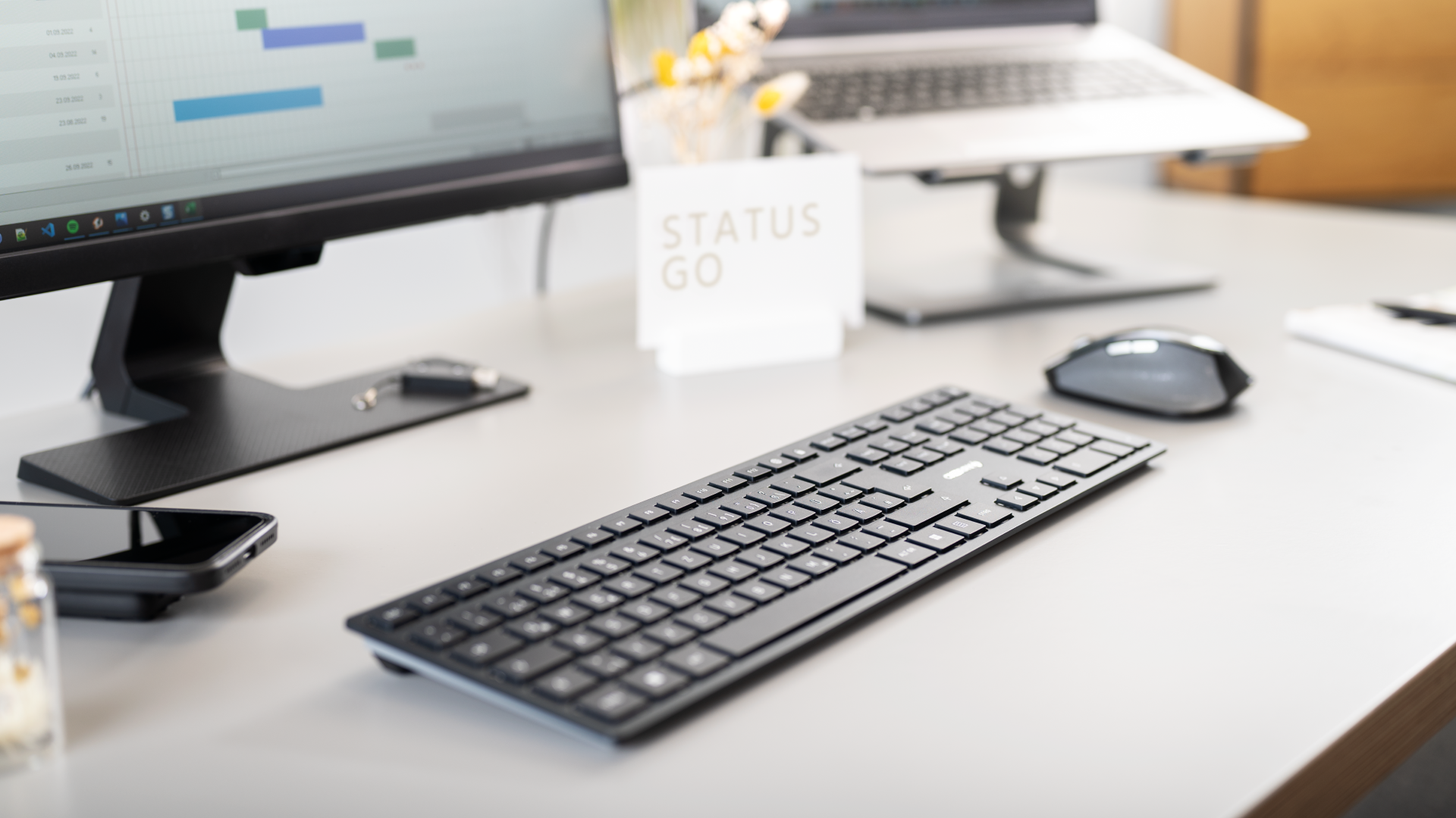 CHERRY DW 9500 SLIM | Wiederaufladbares Design-Desktop - Cherry